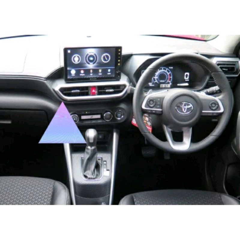 Jual Frame Panel Ac Toyota Raize, Daihatsu Rocky Variasi Wood Motif ...