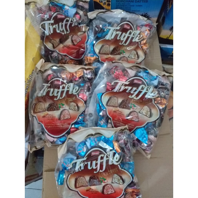 Jual coklat arab - Permen Coklat Chocolate Elvan Truffle Assortment 400 ...