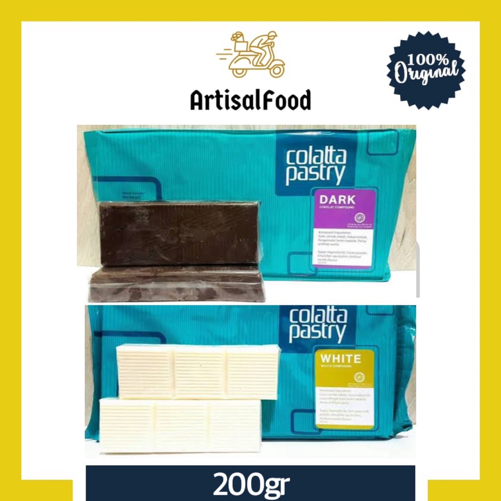 Colatta Pastry Dark Chocolate Compound 1kg Lazada Indonesia