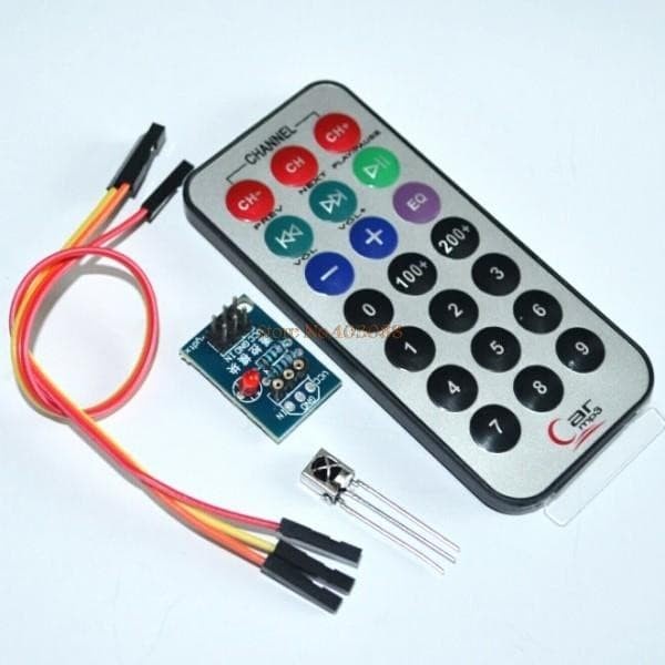 Jual Remote Control HX1838 Receiver Module IR Wireless Kit Arduinouno ...
