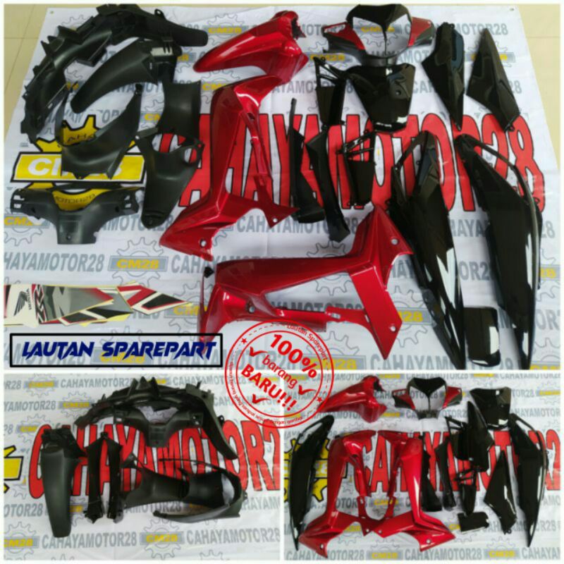 Jual FULL BODY HONDA SUPRA X 125 BATMAN - 125 NEW BATMAN FULL BODY ...