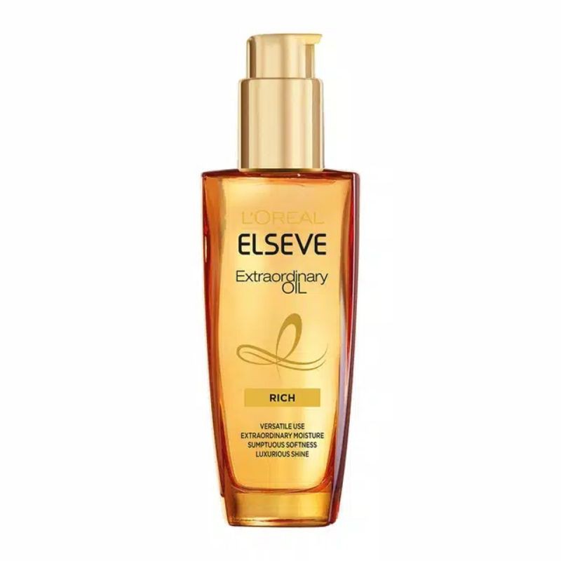 Jual L'Oreal Paris Elseve Extraordinary Oil Gold 100ml / Red 50mL ...