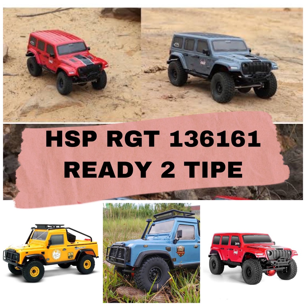 Jual RC CAR HSP RGT 136161 RC Car Off Road 1/16 2.4G 2WD Adventure ...