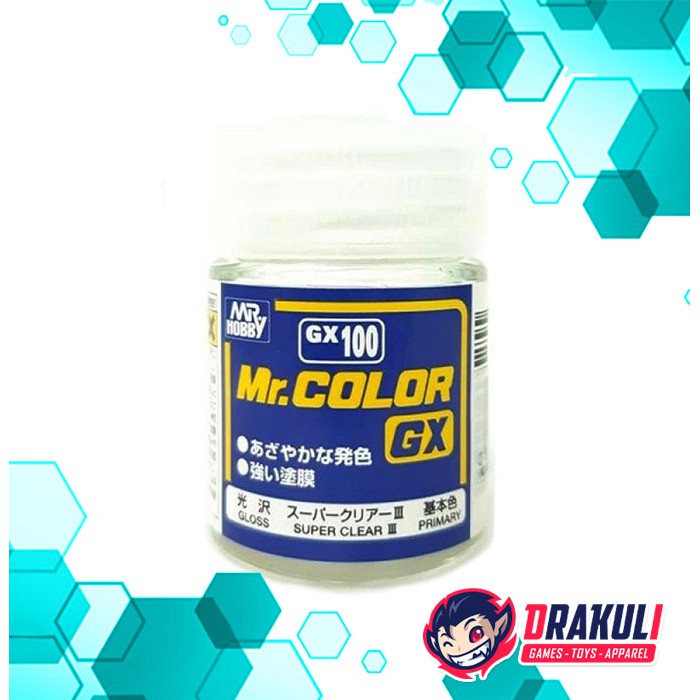 Jual Mr. Hobby Mr. Color Model Kit Paint - Super Clear III GX100 ...