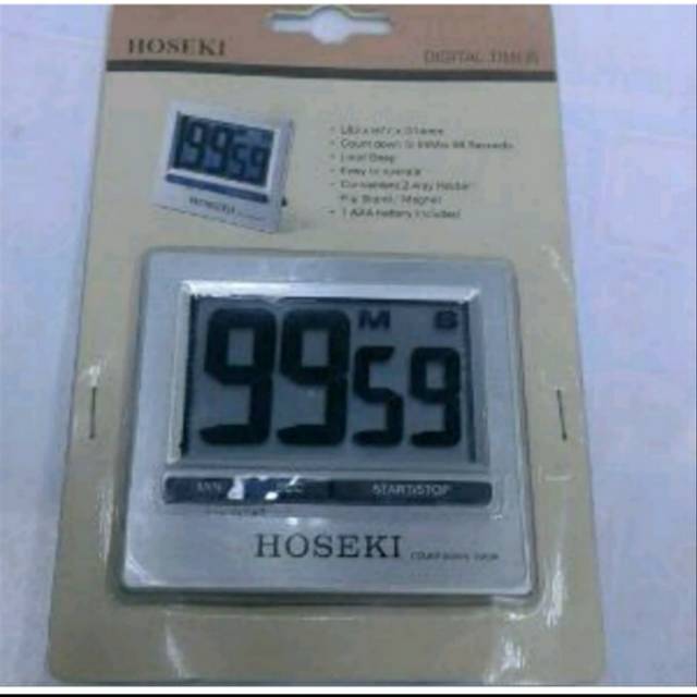 Jual HOSEKI TIMER H 2195 COUNT DOWN DIGITAL ORIGINAL | Shopee Indonesia