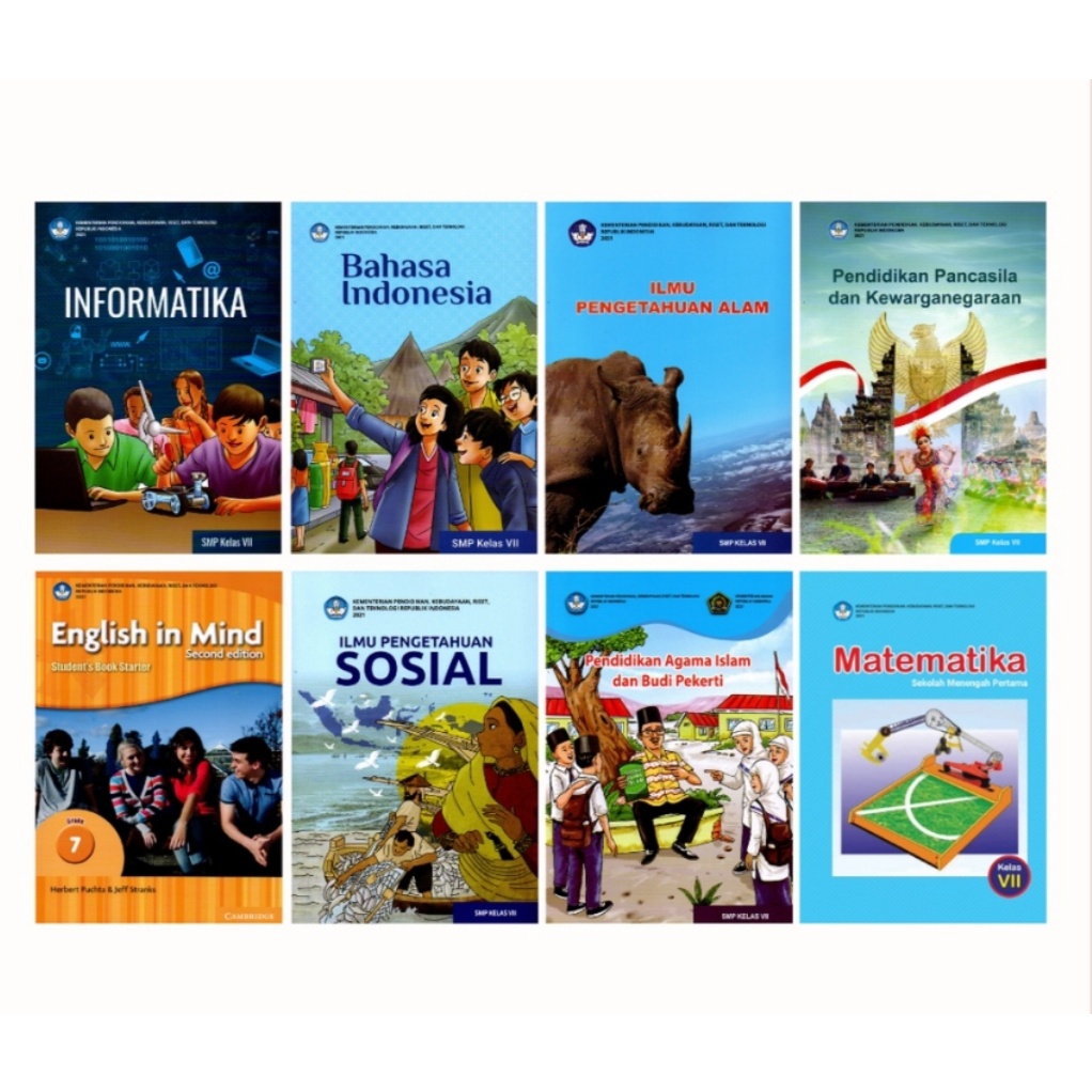 Jual ORI harga satuan buku teks siswa Kemendikbud kurikulum merdeka untuk SMP/Mts kelas 7 edisi ...