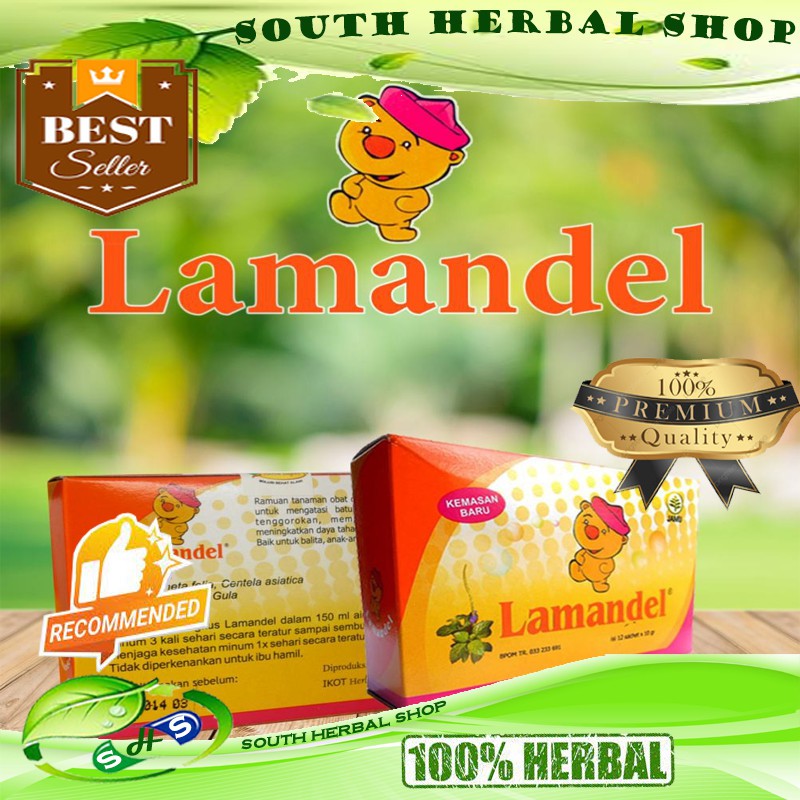 Jual Lamandel Obat Amandel Kemasan Kotak / Sachet | Shopee Indonesia