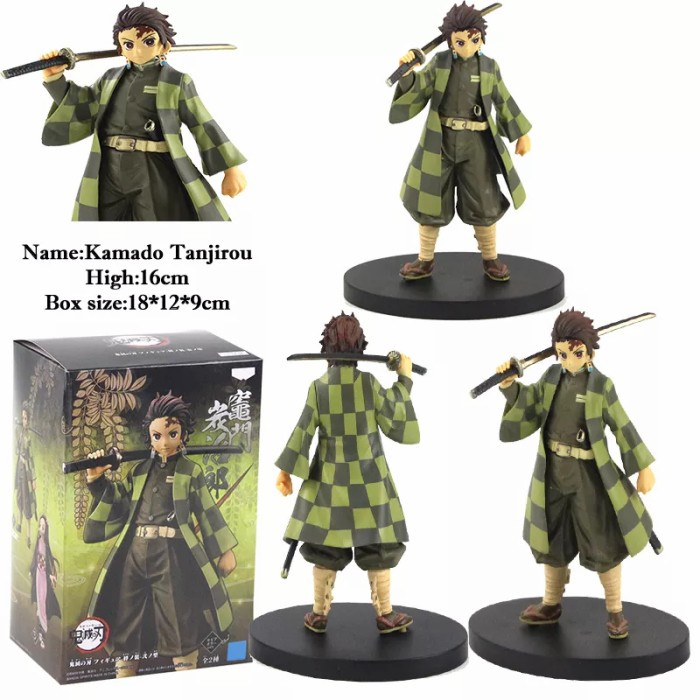 Jual Cantik Kamado Tanjirou Figure Action Anime Kimetsu No Yaiba Demon ...