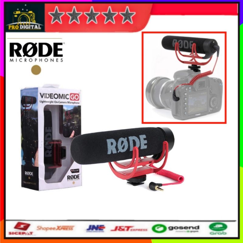 Jual RODE VIDEOMIC GO - MICROPHONE KAMERA RODE VIDEOMIC GO - MICROPHONE | Shopee Indonesia