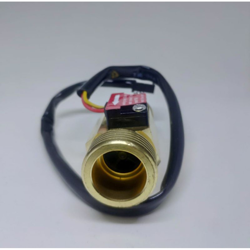 Jual Flow Sensor Kuningan 1/2" 1 per 2 Inch Flowmeter Flo Kuningan ...