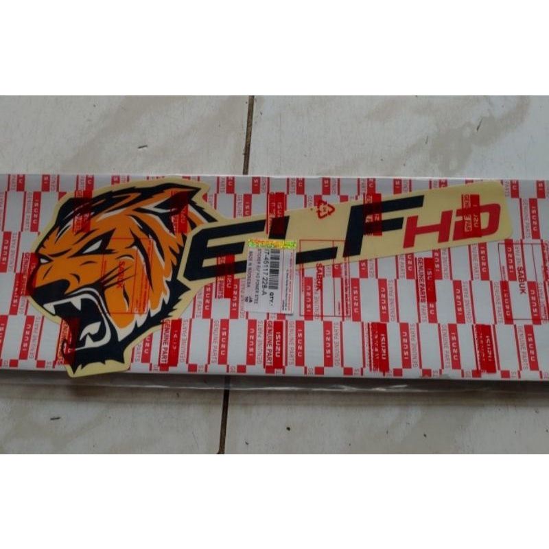 Jual Sticker harimau - sticker macan isuzu ELF NKR 71 ORIGINAL | Shopee ...