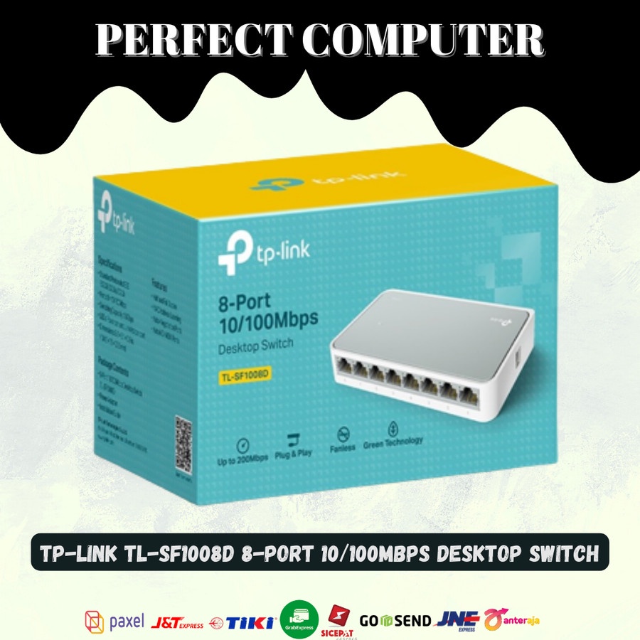 Jual Tp-link TL-SF1008D 8-Port 10/100Mbps Desktop Switch | Shopee Indonesia