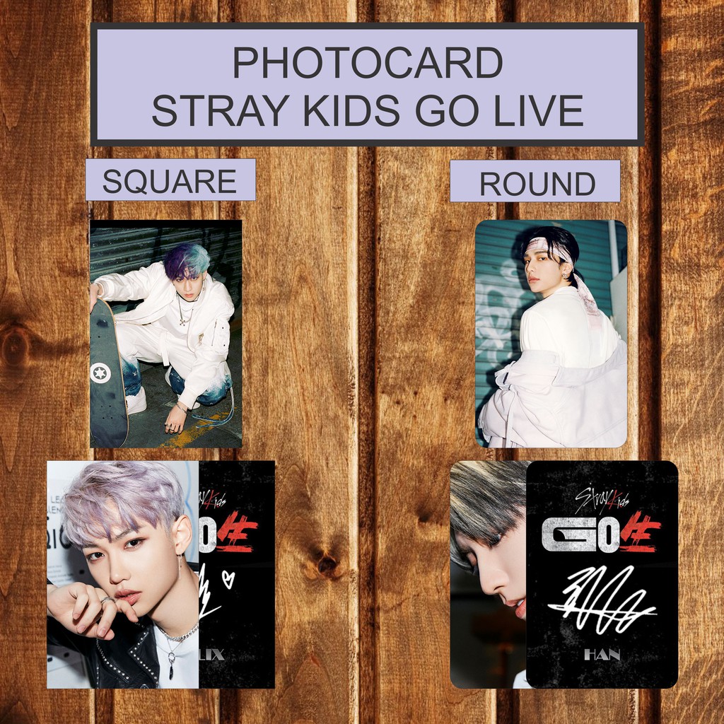 Jual PHOTOCARD STRAY KIDS GO LIVE ALBUM | Shopee Indonesia