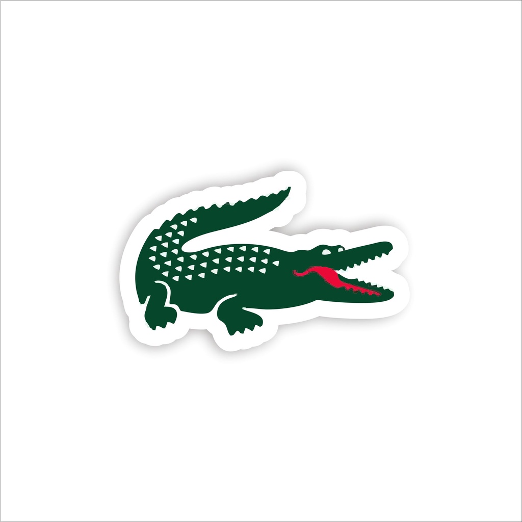 Jual stiker lacoste sudah cuting anti air | Shopee Indonesia
