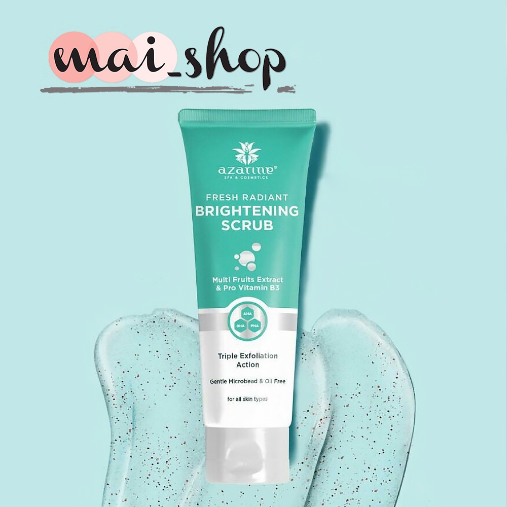 Jual AZARINE Fresh Radiant Brightening Scrub | Shopee Indonesia