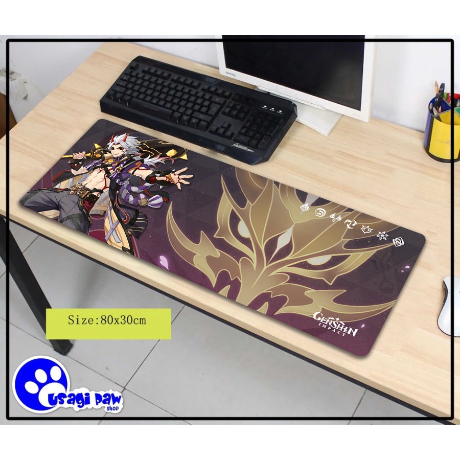Jual Genshin Impact Gaming Mousepad Matt Anti-Slip High Resolution 2 ...
