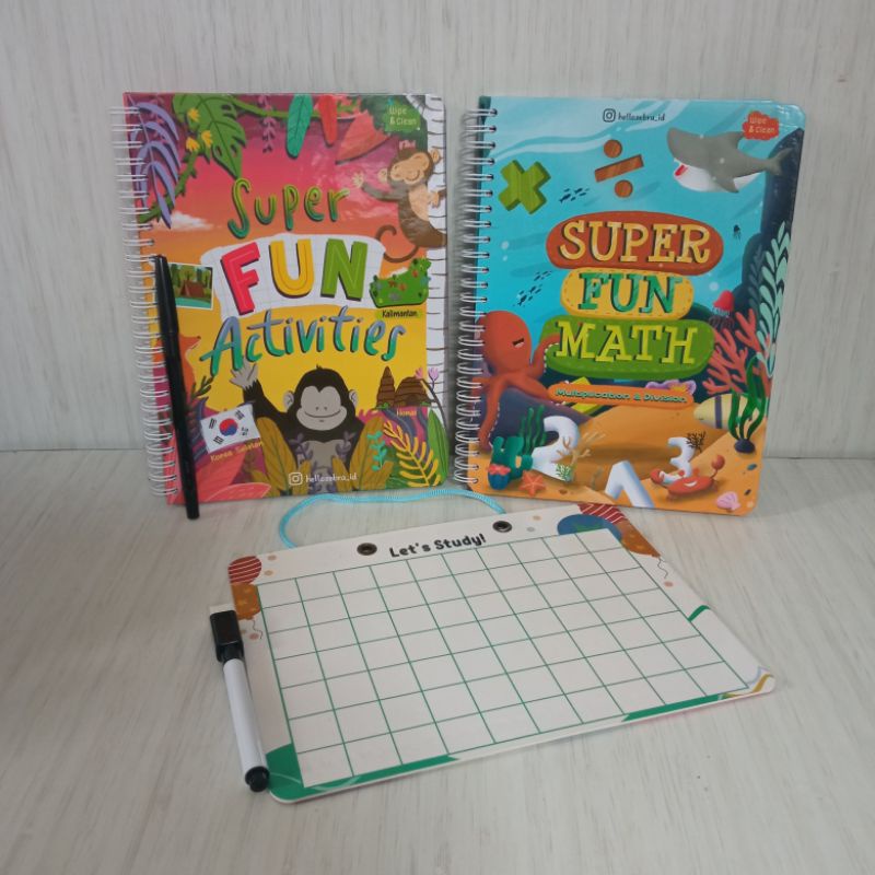Jual Bundling Super Fun Math+ Super Fun Activities (2 buku) | Shopee ...