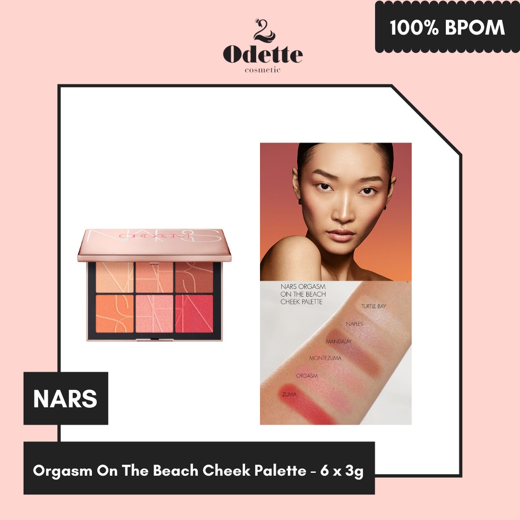 Jual NARS Orgasm On The Beach Cheek Palette - 6 x 3g | Shopee Indonesia