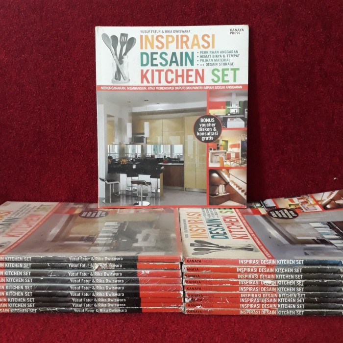 Jual Buku Arsitek - Inspirasi Desain Kitchen Set | Shopee Indonesia