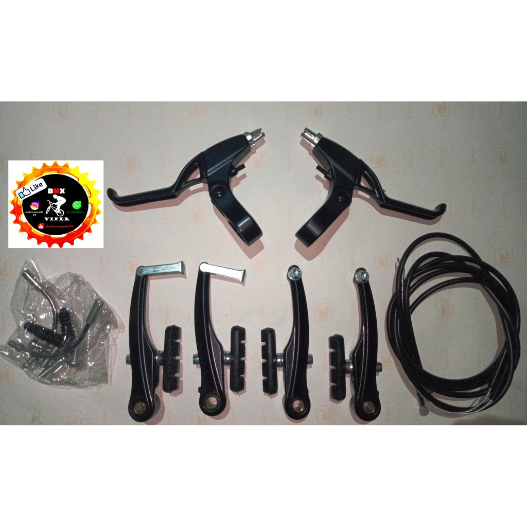 Jual Rem sepeda v brake full alloy SEPEDA MTB BMX SELI | Shopee Indonesia