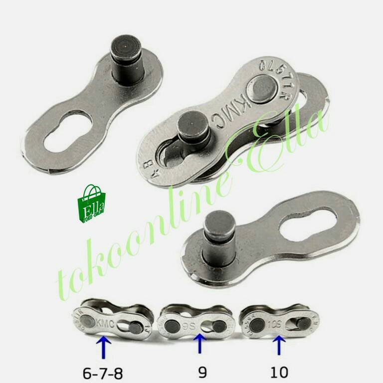 Jual Sambungan rantai sepeda, penyambung rantai bike quick chain link 6 ...