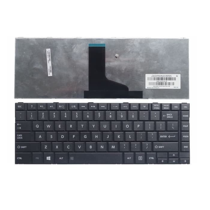 Jual Keyboard Original Laptop Toshiba Satellite C800 C800D C840 C840D ...