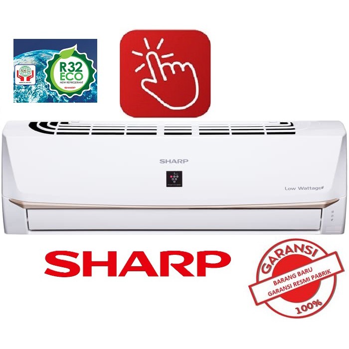 Jual SHARP AC 3/4 PK AH AP7UHL- LOW WATT + PASANG PIPA 3 MTR -JAK-TANG | Shopee Indonesia
