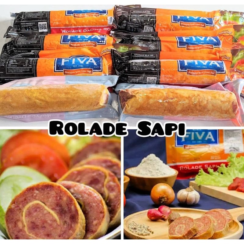 Jual Fiva Rolade Sapi Lonjor 400gr | Shopee Indonesia