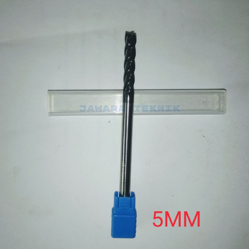 Jual mata miling endmil karbid super panjang 100mm ukuran 4/5/6mm ...