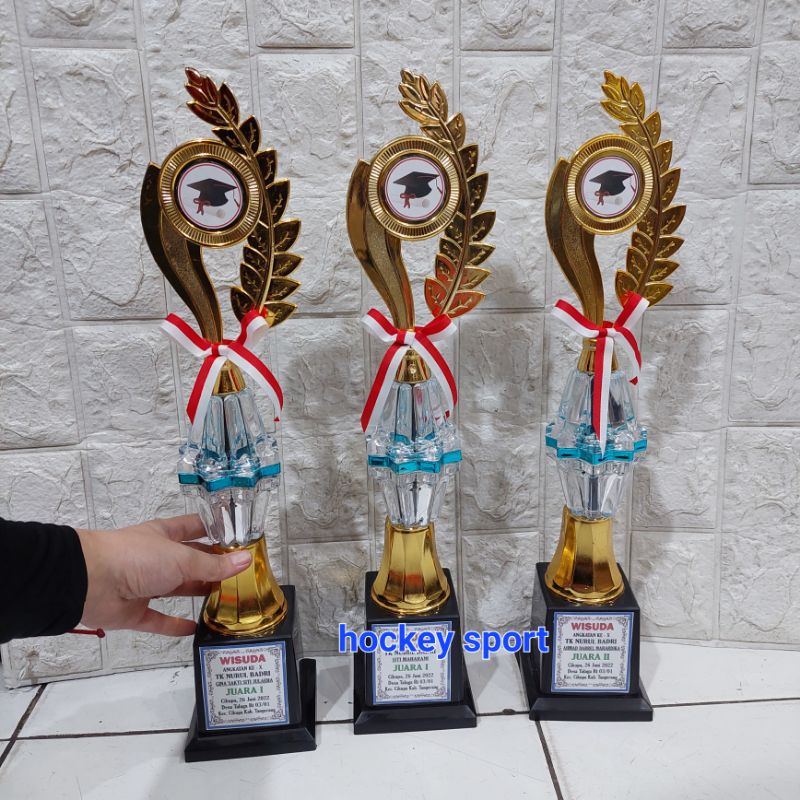 Jual Trophy Piala Custom Murah 1 an Model Belimbing | Shopee Indonesia