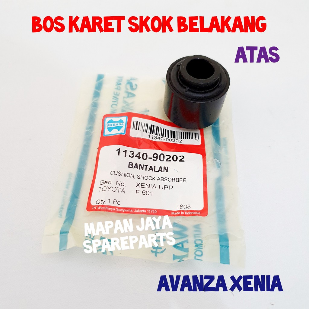 Jual KARET BOS SHOCK BELAKANG AVANZA / XENIA / RUSH / TERIOS / GRANMAX ...