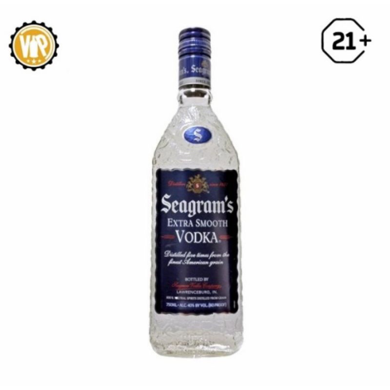 Jual Seagram's Extra smooth Vodka | Shopee Indonesia