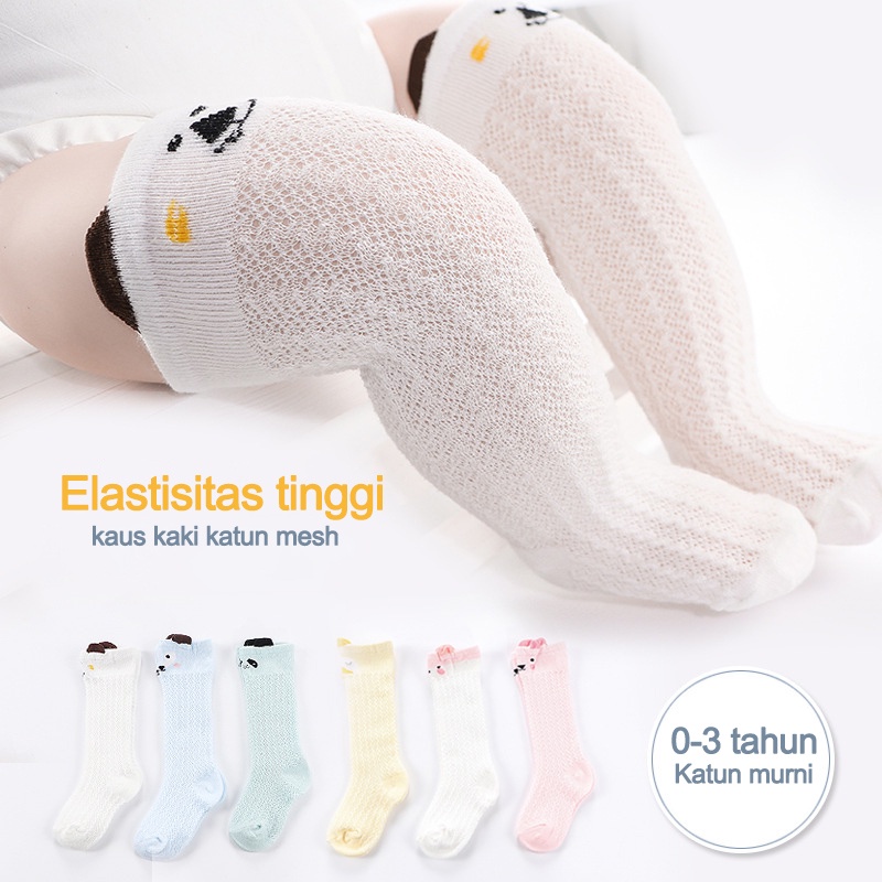 Jual HIPPO LAND Kaus Kaki Bayi/Kaus Kaki Bernapas Musim Panas/Kaus Kaki Nyamuk Bernapas/Kaus ...