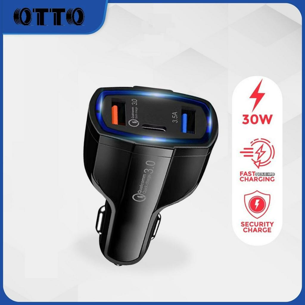 Jual Car Charger Mobil Fast Charging TYPE C colokan mobil Car phone ...