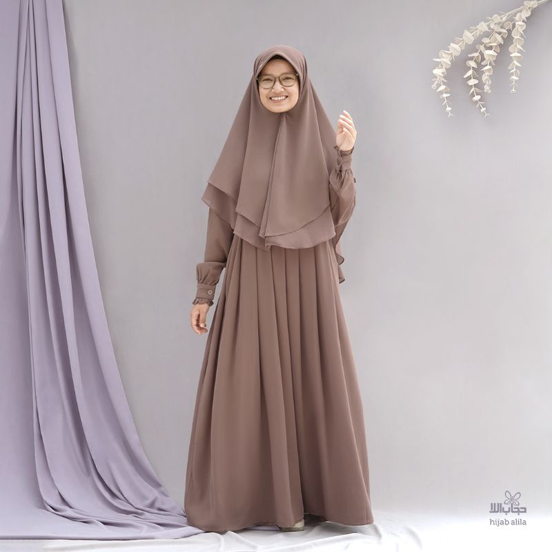 Jual Gamis Shafiya Hijab Alila | Shopee Indonesia