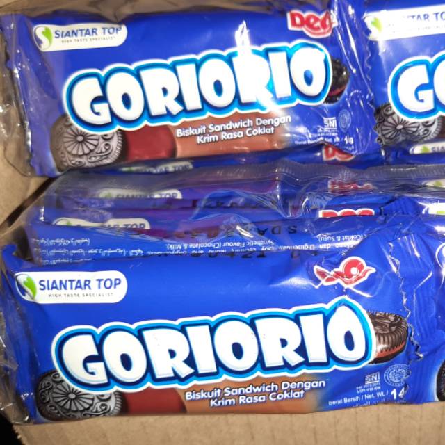 Jual Goriorio Gorio 1 renteng isi 10 pcs | Shopee Indonesia