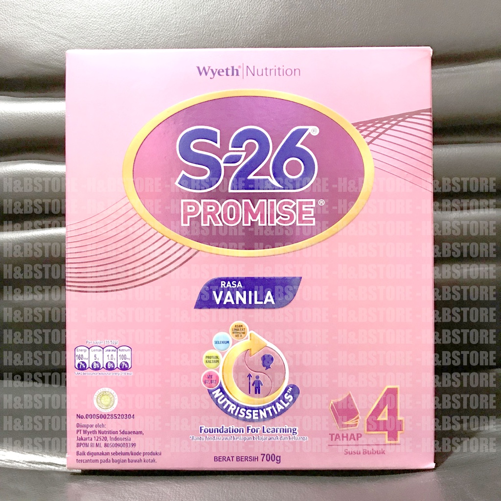 Jual Susu S-26 Promise 4 Vanila 700gr Kondisi Produk Dijamin Aman ...