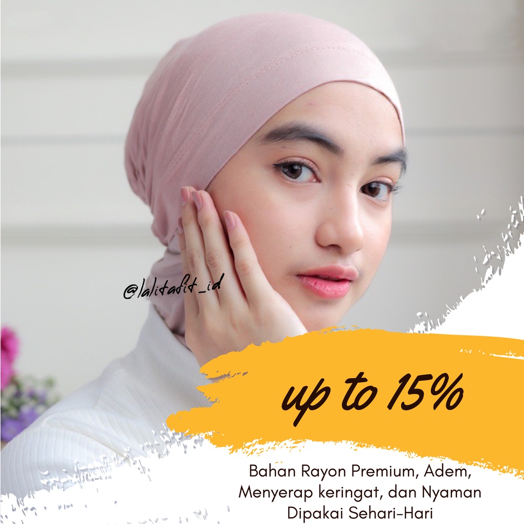 Jual INNER HIJAB TURKI BAHAN RAYON SUPER / INNER BASIC TURKI KAOS CIPUT ...