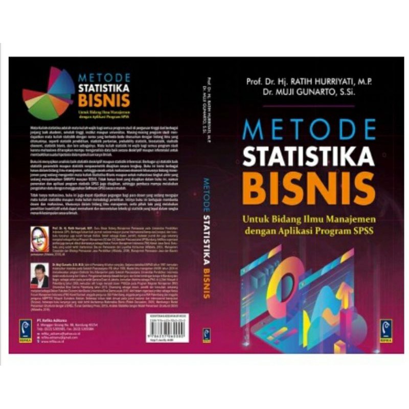 Jual buku original metode statistika bisnis untuk bidang ilmu manajemen dengan aplikasi program ...