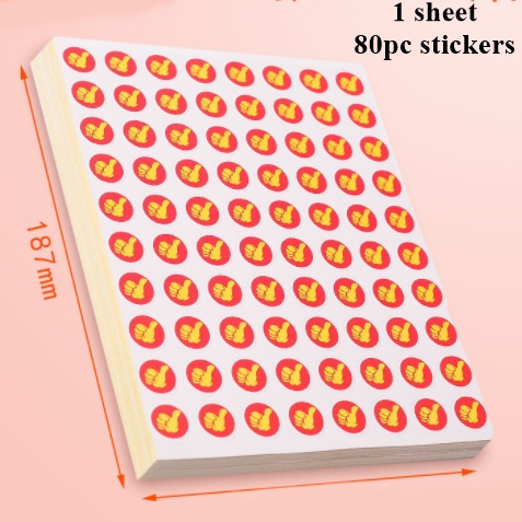 Jual [ORGM] Sticker Penilaian Anak Sticker Motivasi Motif Bunga dan ...