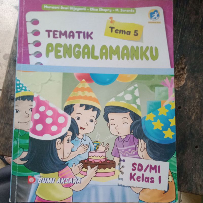 Jual Tematik Kelas 1 Tema 5 Bekas Cantik Shopee Indonesia
