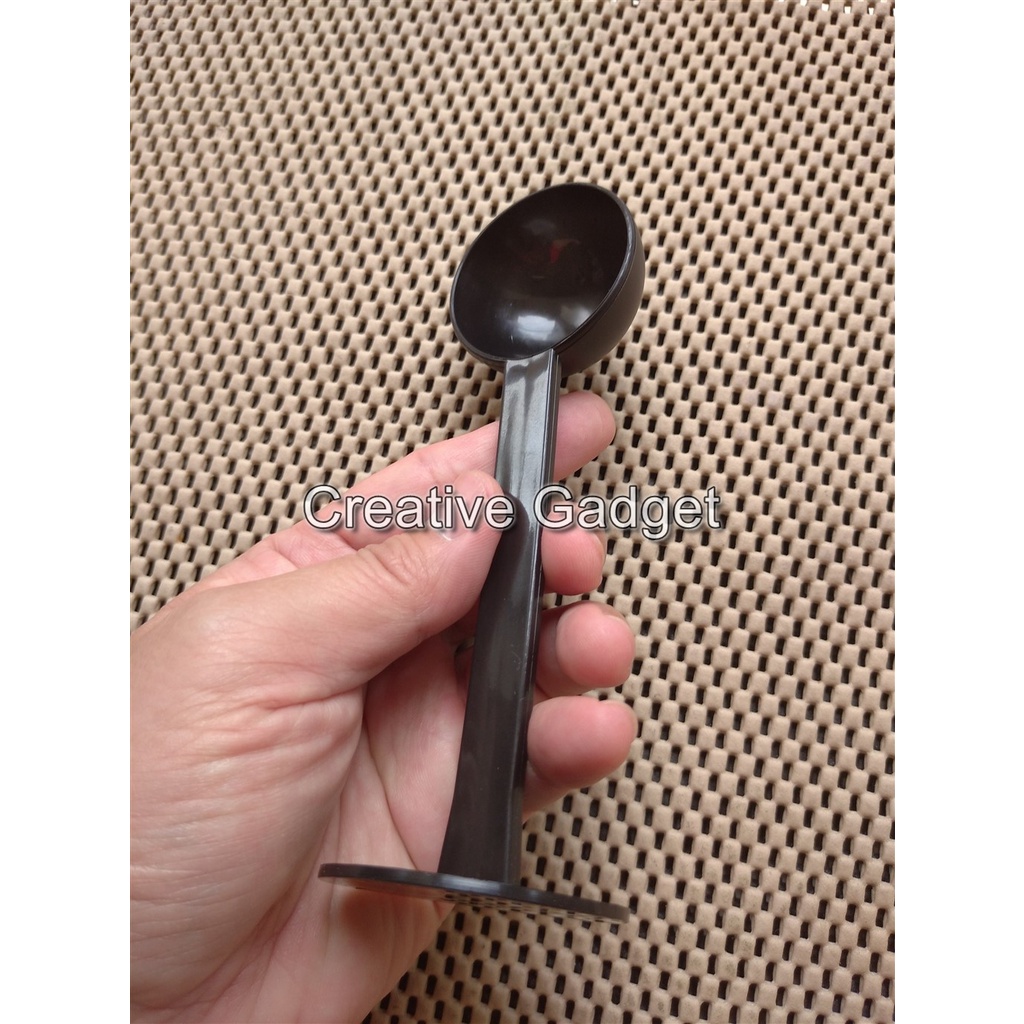 Jual Sendok Takar Kopi sekaligus Tamper Moka Pot – Coffee Spoon 2in1 ...