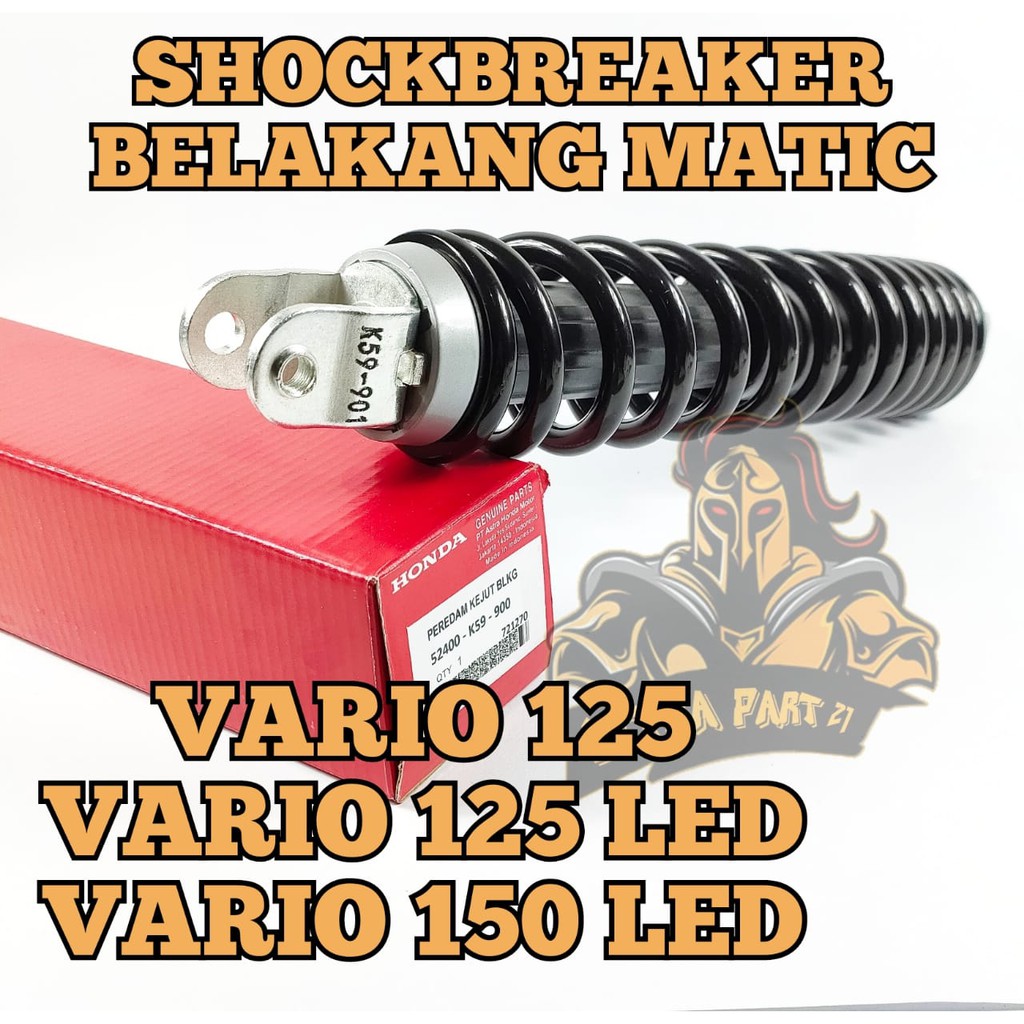 Jual SHOCKBREAKER SHOCK BELAKANG HONDA K59 KUALITAS ASLI ORIGINAL HONDA VARIO 125 VARIO 125 LED ...
