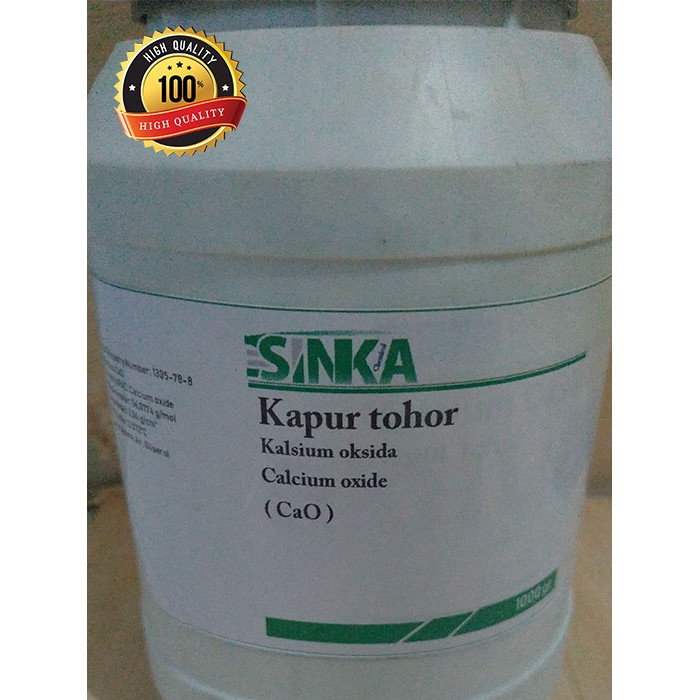 Jual KAPUR TOHOR - CaO - 1kg | Shopee Indonesia