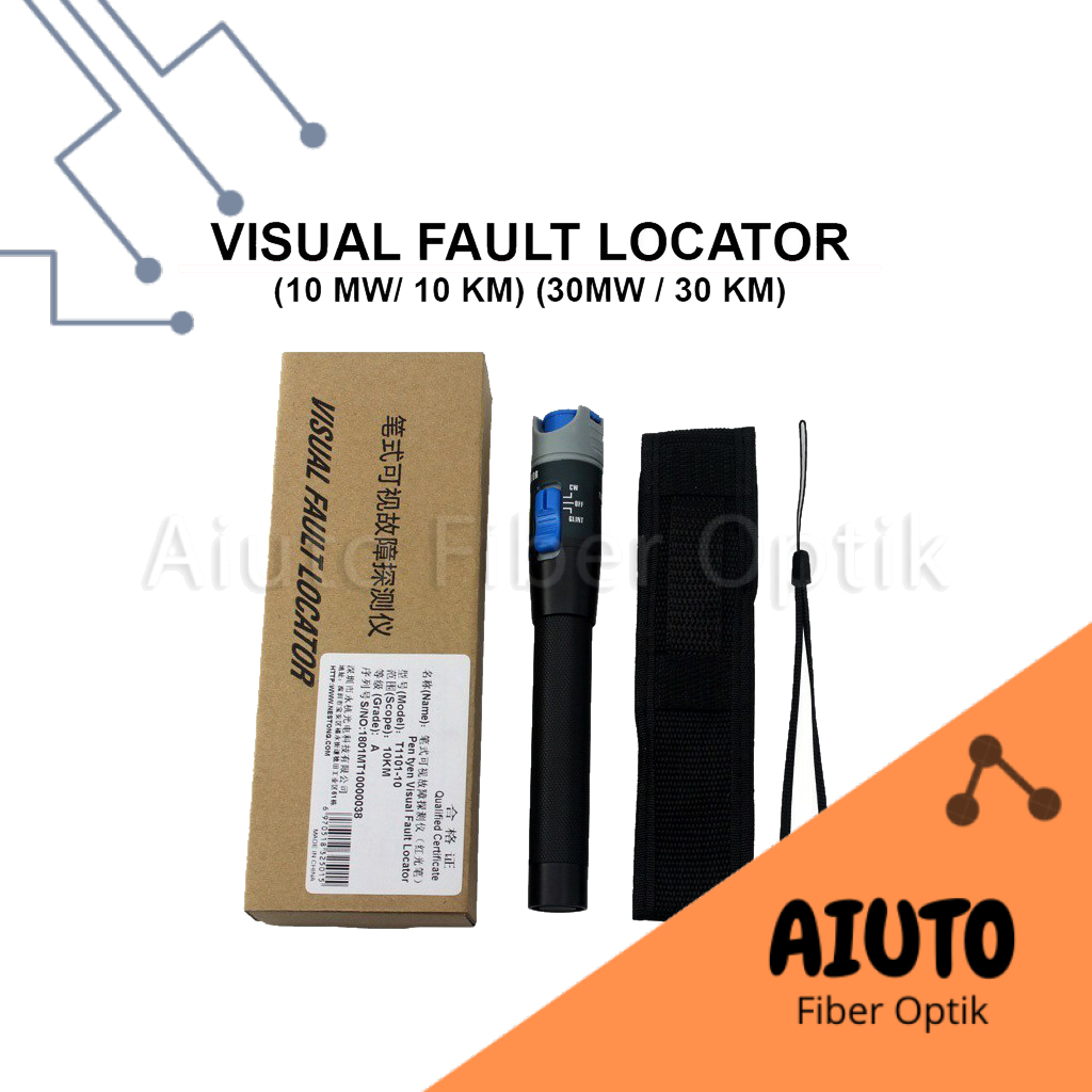 Jual VFL Visual Fault Locator 20MW/ Laser Fiber Optik 20KM | Shopee ...