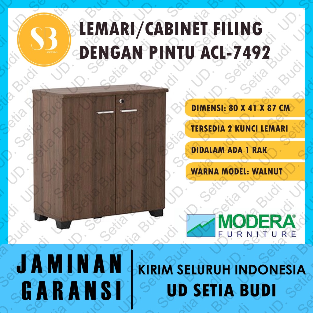 Jual Lemari Arsip / Filing Cabinet + Pintu Modera ACL-7492 A-Class ...