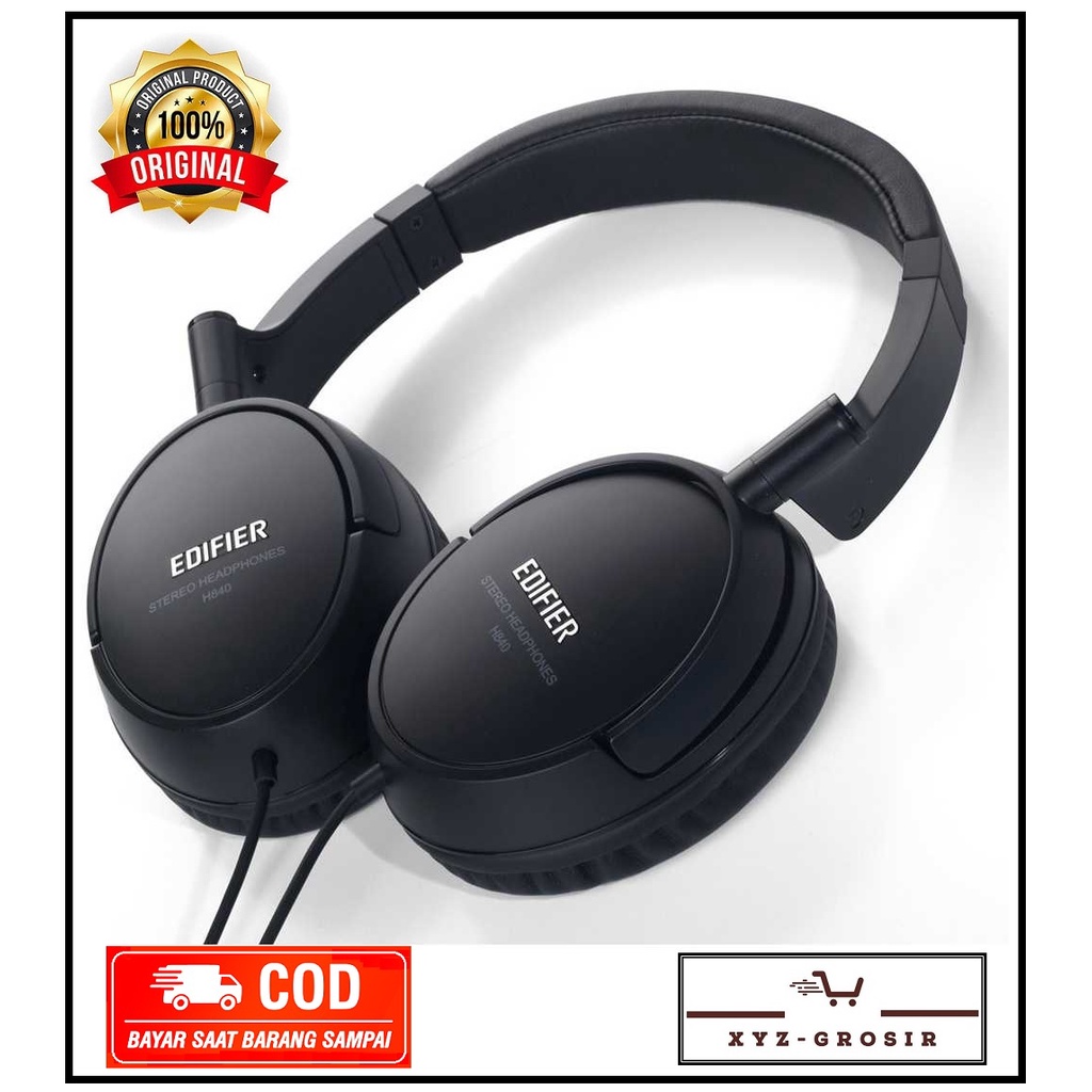 Jual Edifier Headphone Monitoring Fully Enclosed Noise Isolating - H840 ...