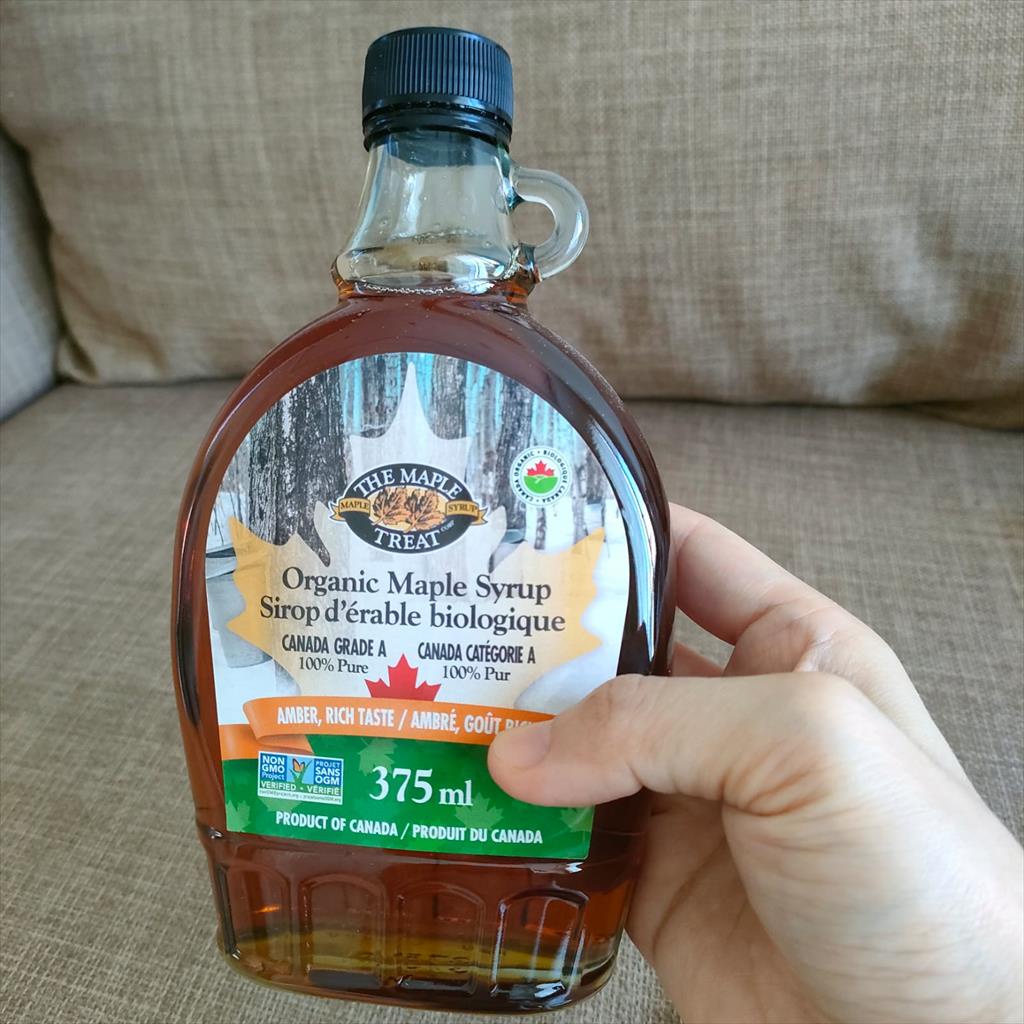Jual Pure Organic Maple Syrup Grade A (Amber Color) 375ml The Maple ...