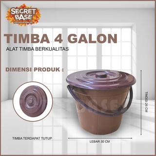 Jual TIMBA AIR TUTUP - Gagang / Timba / Ember Tutup / Ember Plastik ...