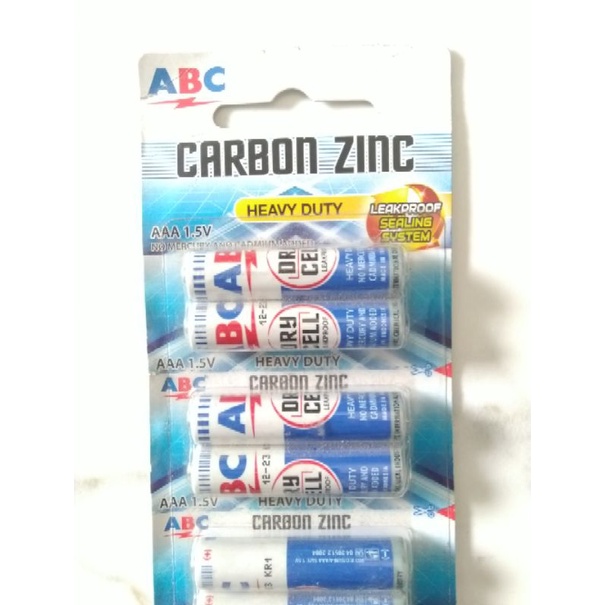 Jual 2PCS BATTERY ABC AAA 1,5V | Shopee Indonesia